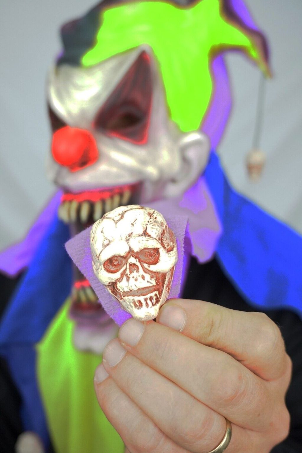 Creepy Jester Clown Mask